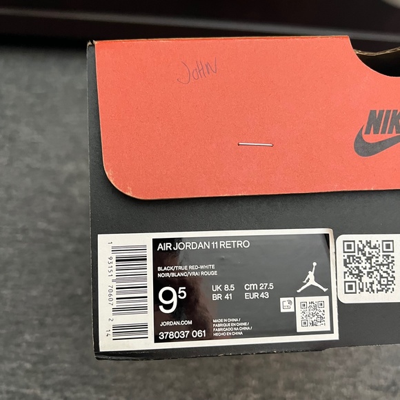 Jordan | Shoes | Nike 29 Air Jordan 11 Retro Playoffs Bred 95 Nib ...